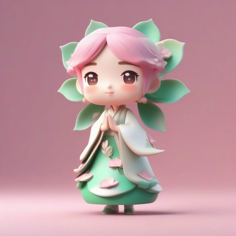 Kawaii甜点主题Q版手办AI绘图：8K高清软光渲染通用提示词 - AI绘画提示词 - 可我AI